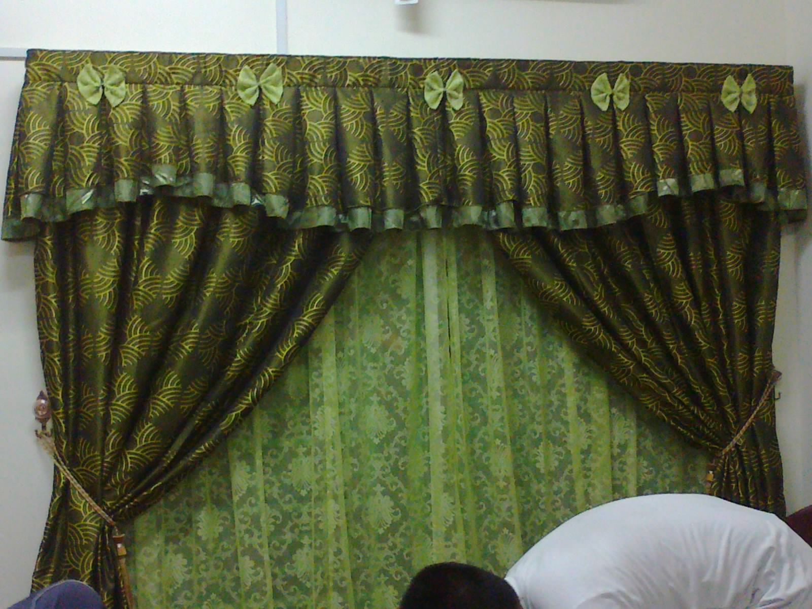 Dunia Tirai: Contoh langsir & tirai.