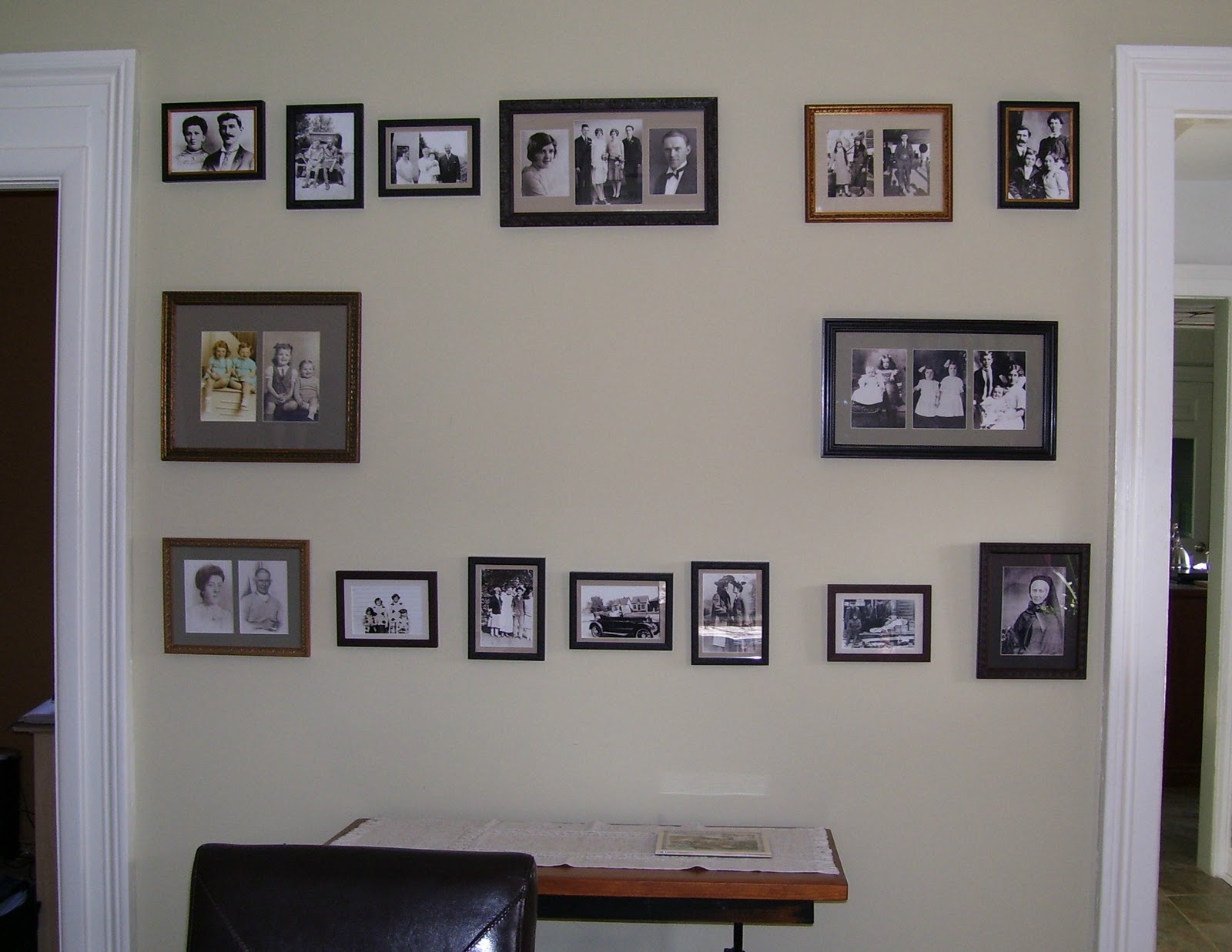 It's All Connected: Hanging Picture Groupings