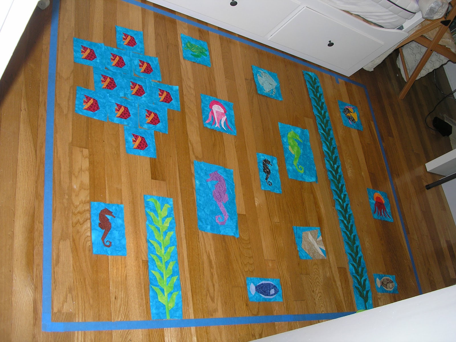 Life Sew Crafty: Ocean Life Quilt - Part 4