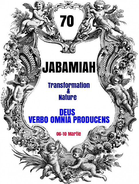 Heraldry of Life: 70.JABAMIAH - DEUS VERBO OMNIA PRODUCENS