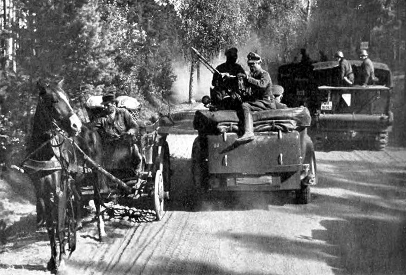 NAZI JERMAN: Kunjungan Adolf Hitler ke Front Polandia (1939)