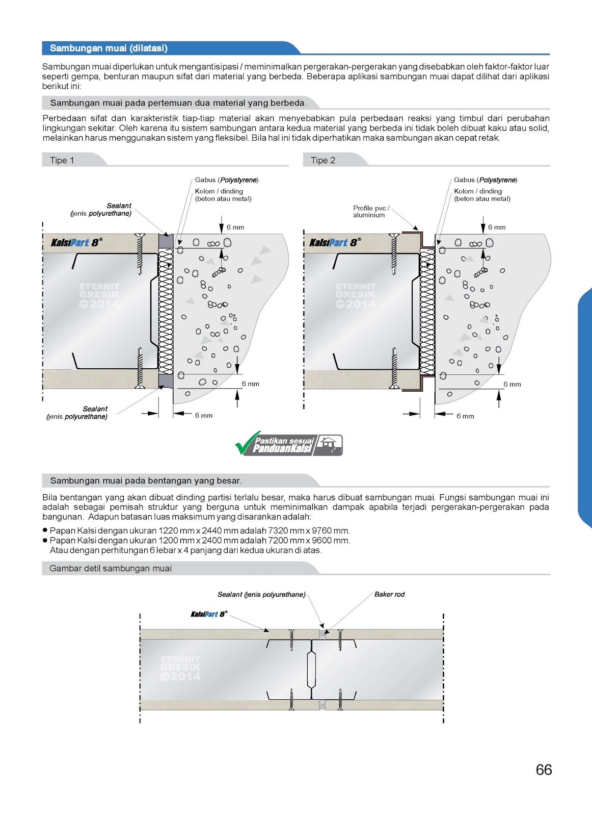 Cara dan aturan pemasangan kalsiboard, kalsifloor, kalsiclad ...