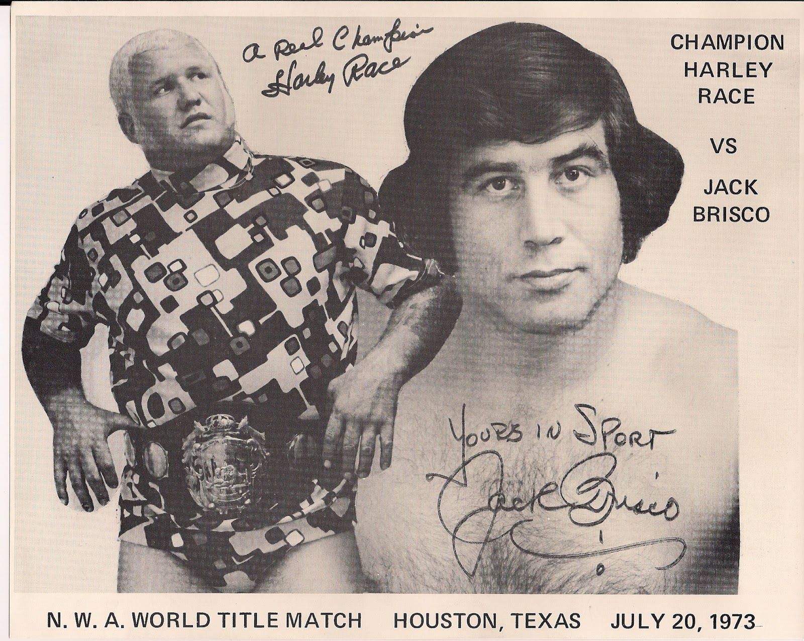 The Doctor's Note: HARLEY RACE VS. JACK BRISCO: THE NIGHT BRISCO BECAME NWA WORLD CHAMPION