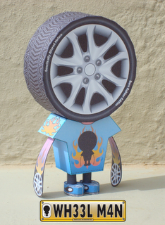 Wheelman Papercraft | Papercraft Paradise | PaperCrafts | Paper Models ...