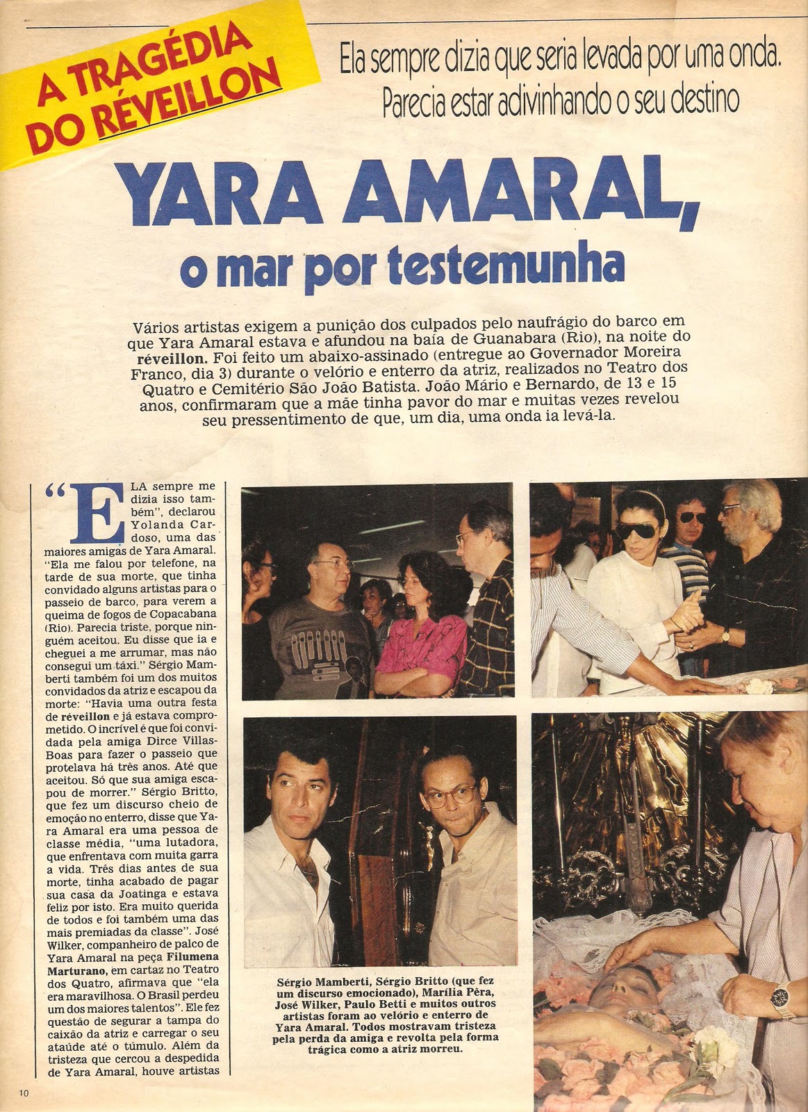 revista amiga & novelas: REVISTA AMIGA Nº 975 - YARA AMARAL - 23/01/89
