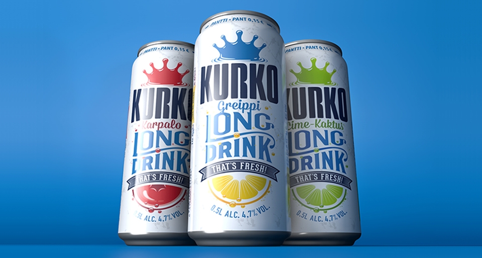 Kurko Long Drink – Packaging Of The World