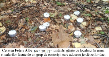 ASTRADROM: Cetatile dacice Sarmizegetusa Regia si Fetele Albe profanate ...
