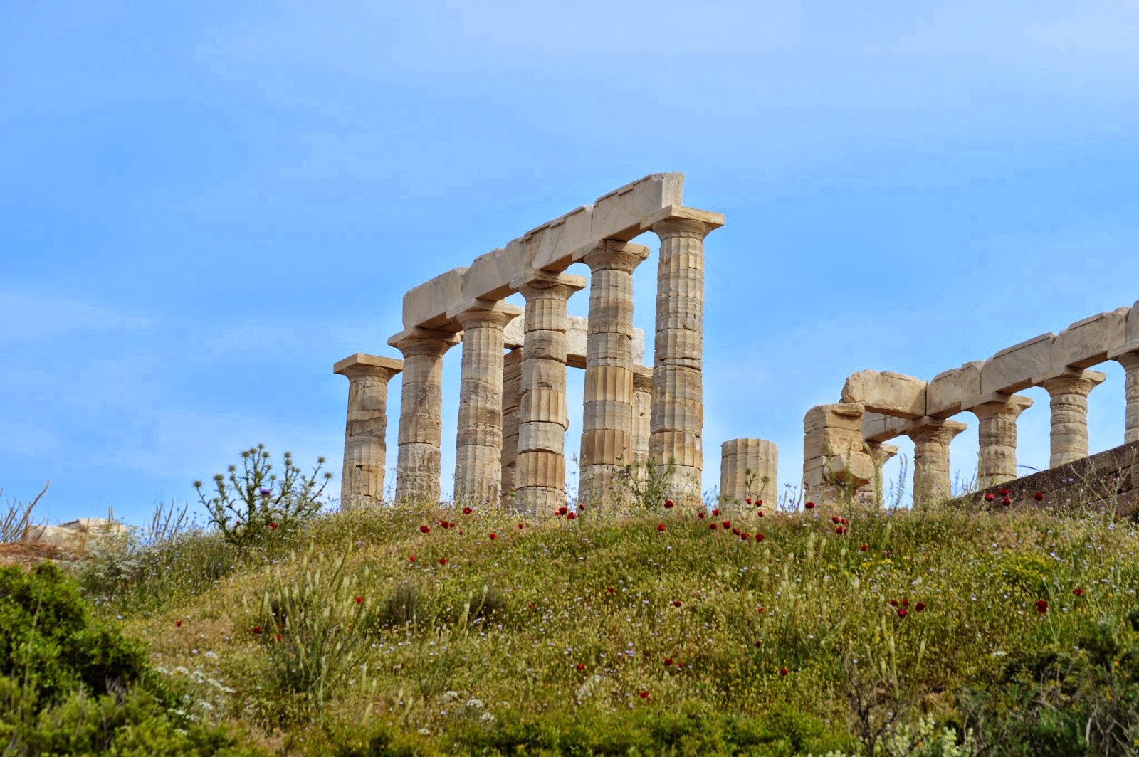 ακρη ελασσονας: Σουνιο ναος του ποσειδωνα