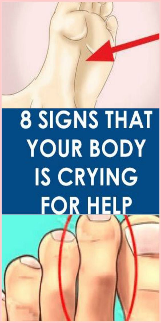 8 Signs That Your Body Is Crying for Help - Sweet Oh Joy