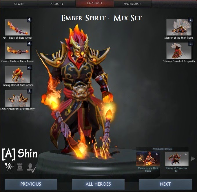 Ember Spirit - Mix Set