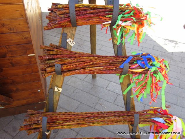 Lady of 'The Arts': Czech Willow Branch Tradition- European Easter Markets-