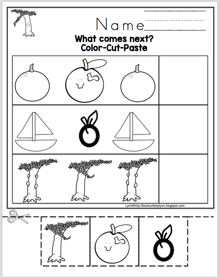 THE GIVING TREE ~ Book Units by Lynn