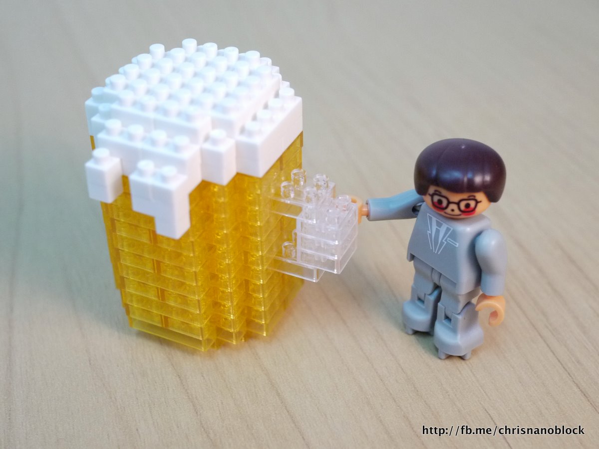 Christopher Tan: nanoblock Big Draft Beer Review