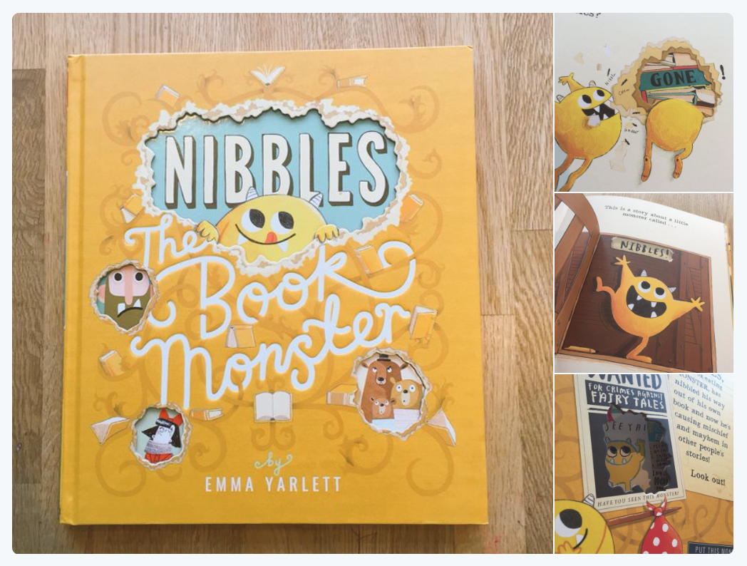 The Book Sniffer: Nibbles The Book Eating Monster - BLOG TOUR-A-GO-GO