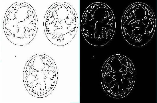 Liudvikos skrynia: Trafaretai-Kalediniai