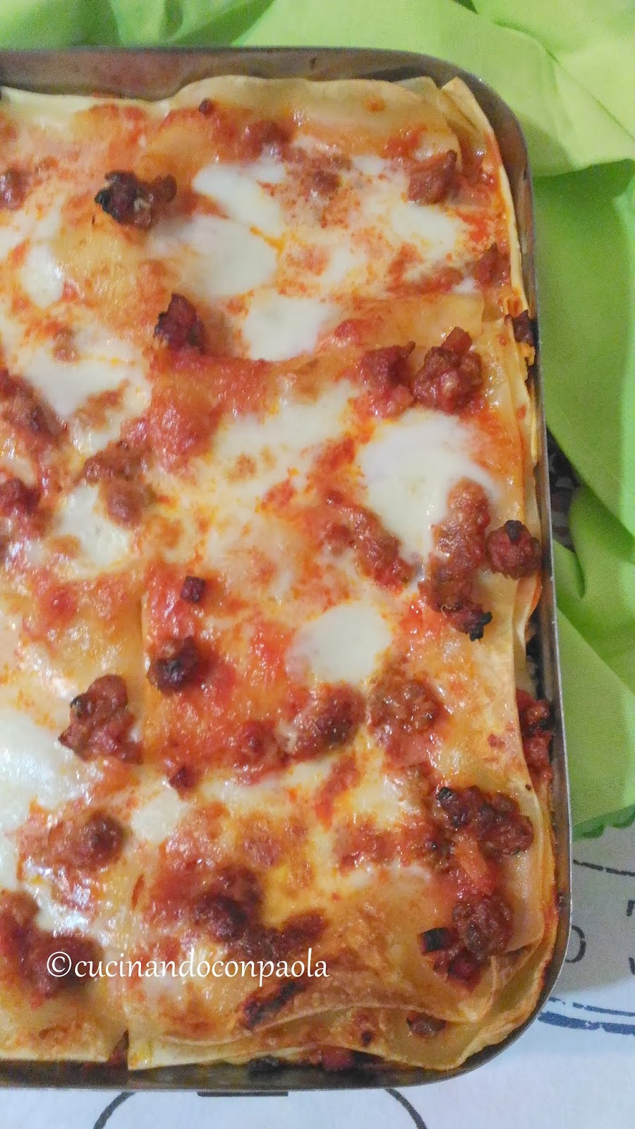 Il piatto della domenica e delle festività: "Le lasagne all’uovo ...