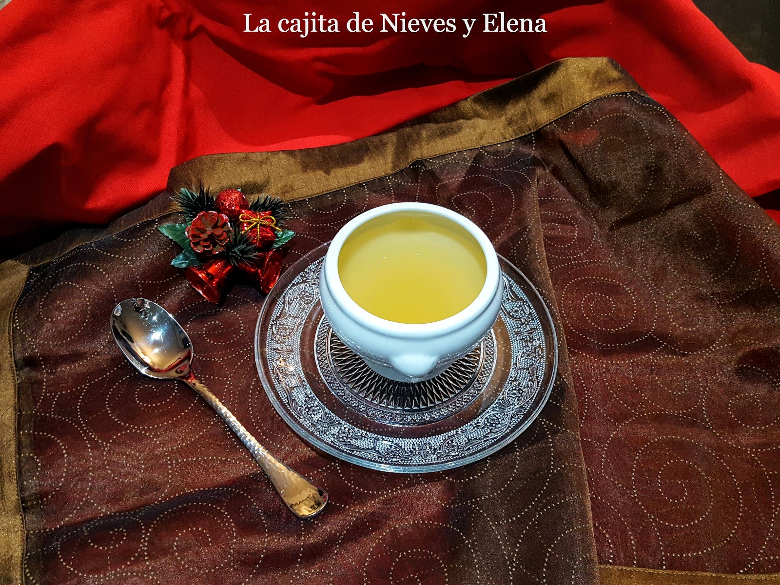 Consomé o caldo de Navidad