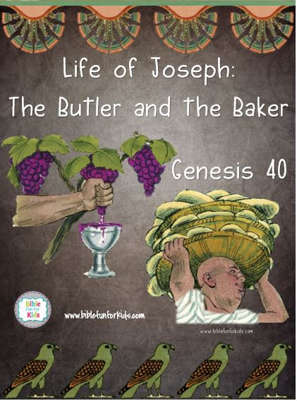Life of Joseph Series: 4. Joseph With the Butler and Baker | Bible Fun For Kids