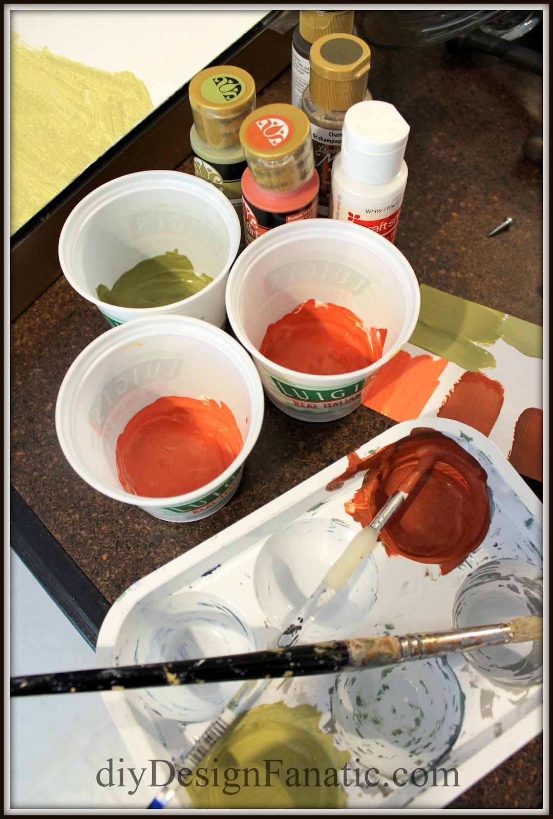 diy Design Fanatic: Repurposing Old Art