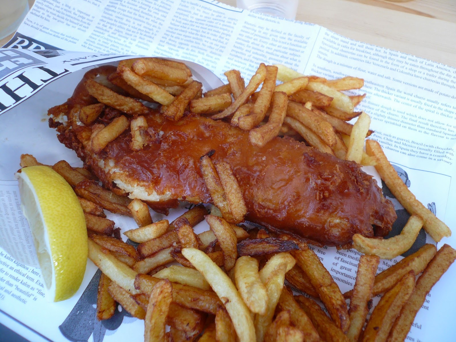 Positive Eating Positive Living: Pornichet Fish & Chips