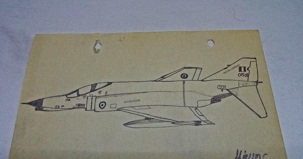Daily Drawings - F-4E Phantom No4