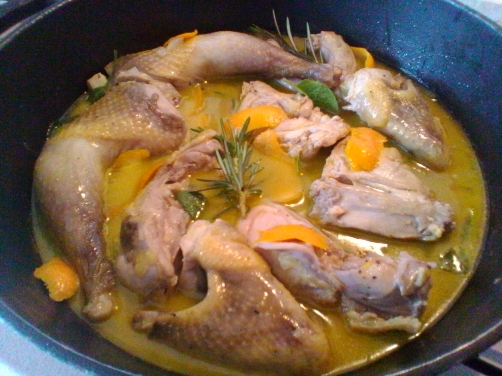 Faraona all’arancia | Ricetta ed ingredienti dei Foodblogger italiani