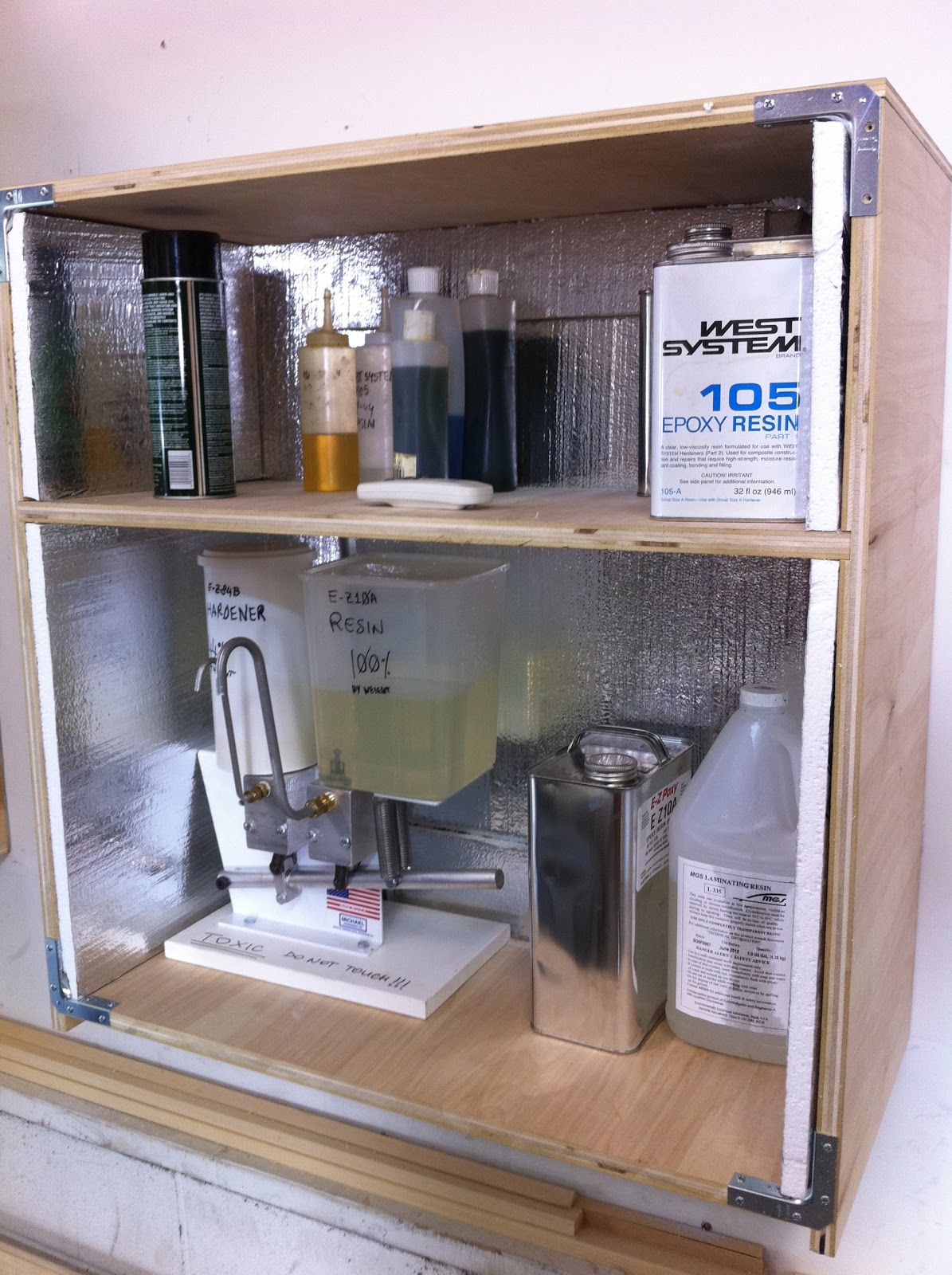 What have I gotten myself into!: Heated epoxy box