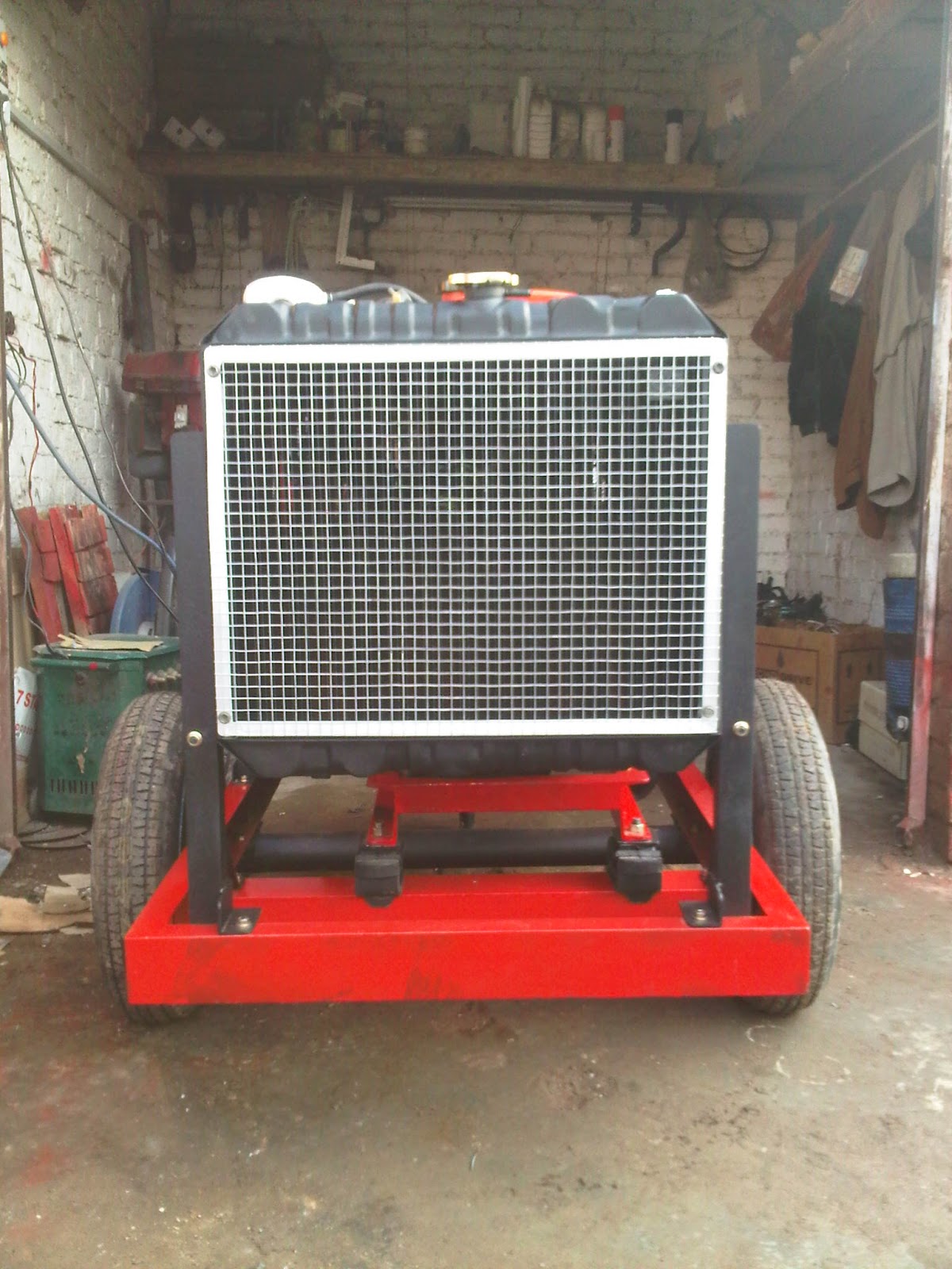 Make generator from car engine