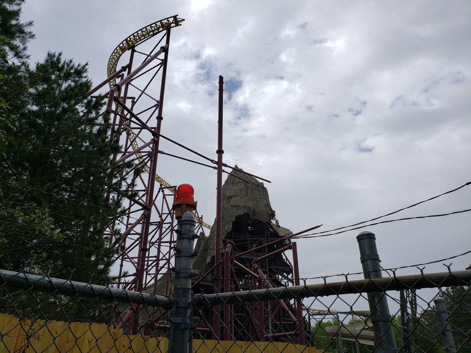 Volcano Demolition Plus Future Teasing Begins - AmusementInsider | Fun ...