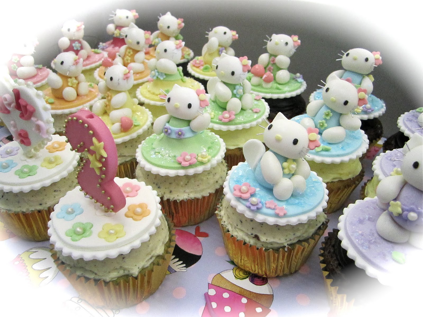 Sweet APRIL -The Story of April: Hello Kitty Cupcakes