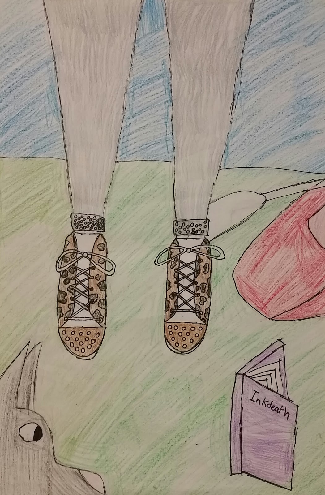Crazy Busy Art Room: Shoe Portraits