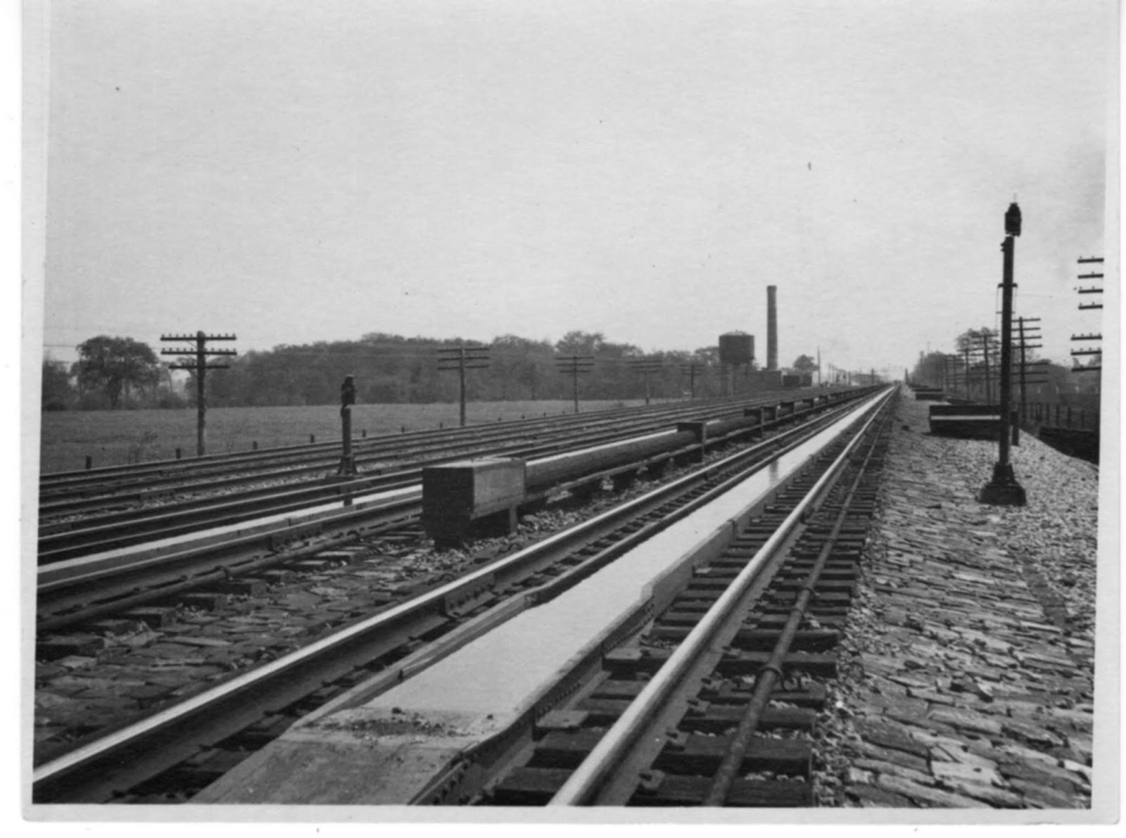 Vintage Railroad Pictures: New York Central Track Pans at Rome, 1940s