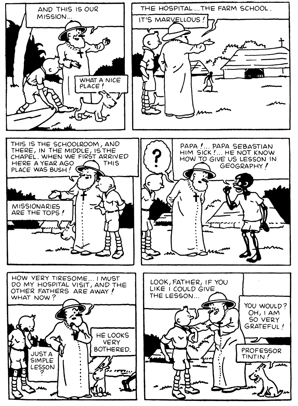 Diversity is beautiful: Tintin in the Congo