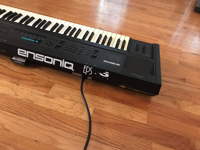 MATRIXSYNTH: Ensoniq EPS 16 Plus with Max Memory and SCSI