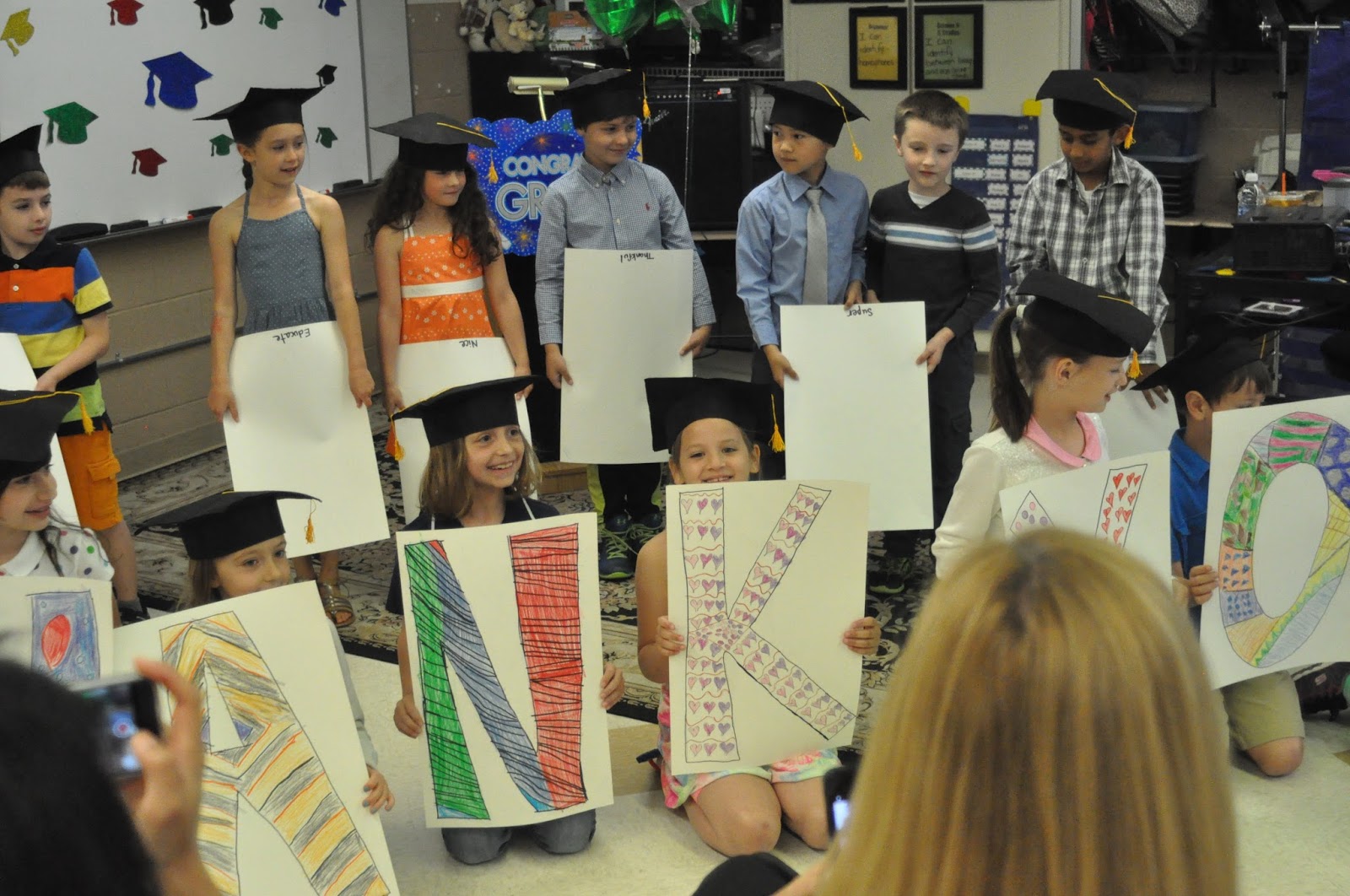 Pink Lady: Diana's 2nd Grade Graduation Ceremony