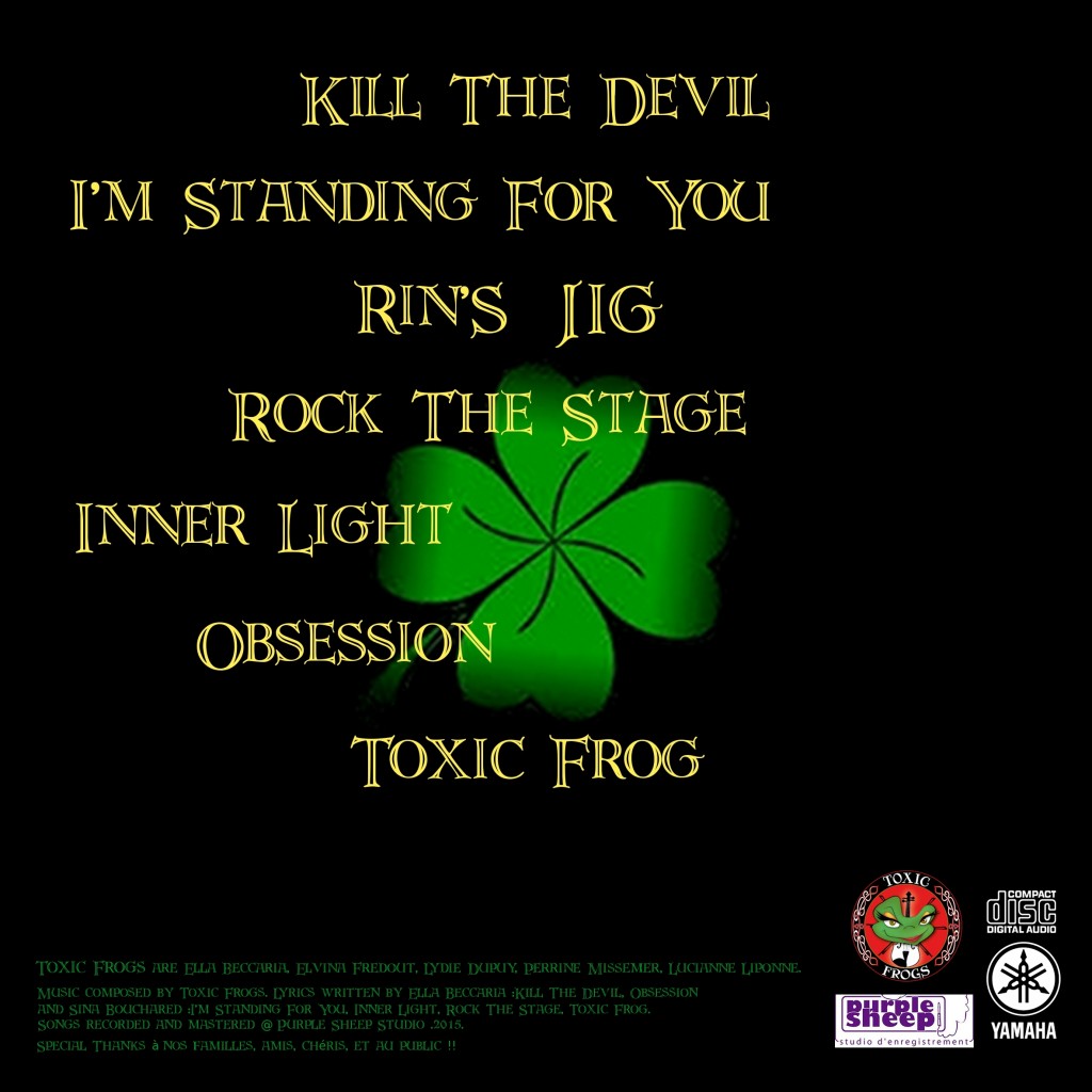 REVIEW - TOXIC FROGS "Kill the Devil" (2015) ~ CELTIC FOLK PUNK AND MORE