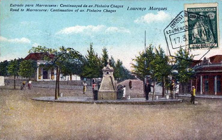 Outro chafariz no Alto-Maé (na Munhuana ou no Quartel) em 1929