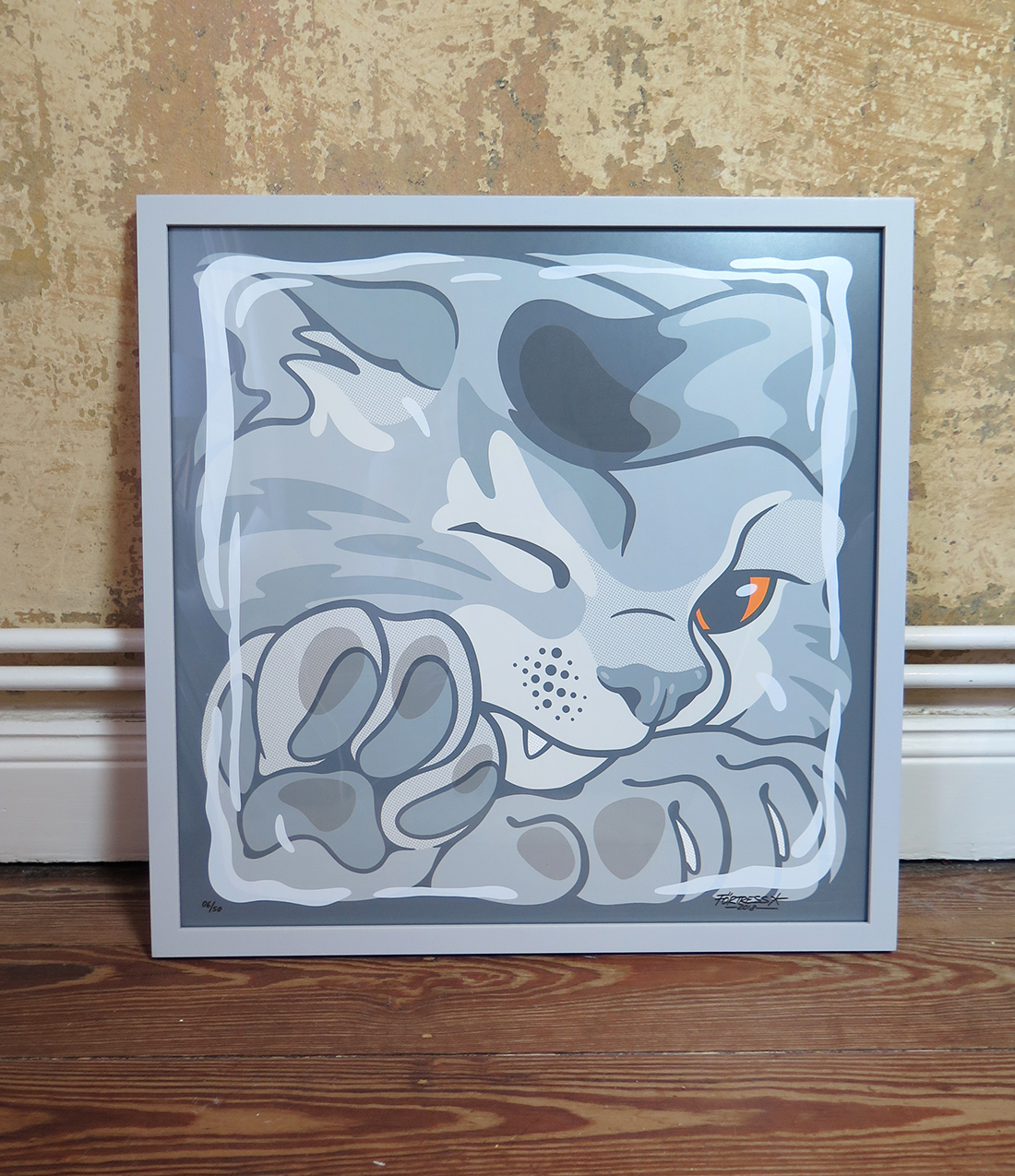 Flying Förtress Blög: "Bonsai Kitten" / New Limited Silkscreen Print ...