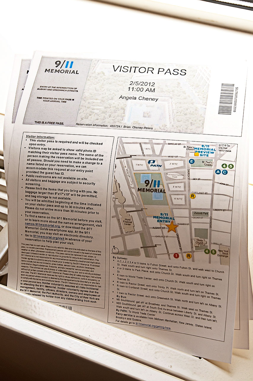 My Pixelated Oasis: 45 Hours in New York: 911 Memorial