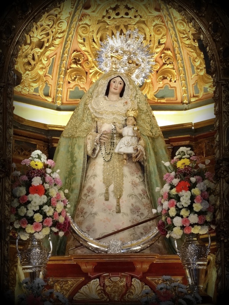 PATRONAS MARIANAS DE SEVILLA: LEBRIJA. NUESTRA SEÑORA DEL CASTILLO