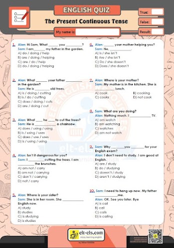 Soal Pilihan Ganda Present Continuous Tense Contoh Soal Simple Past Riset - Riset