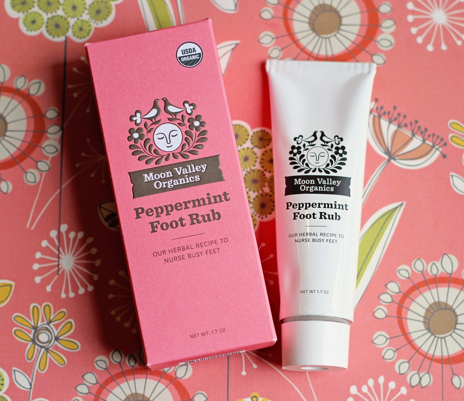 Running from the Law: Moon Valley Organics Peppermint Foot Rub Review