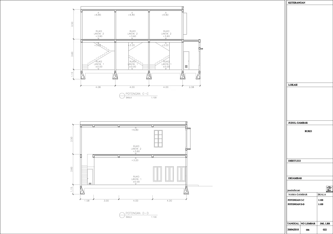 Gambar Ruko [𝓙𝓪𝓼𝓪 𝓢𝓲𝓽𝓮 𝓟𝓵𝓪𝓷]