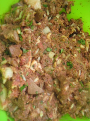 Délices and co: OSBANE - BAKBOUKA - DOUARA (PANSE FARCIE)