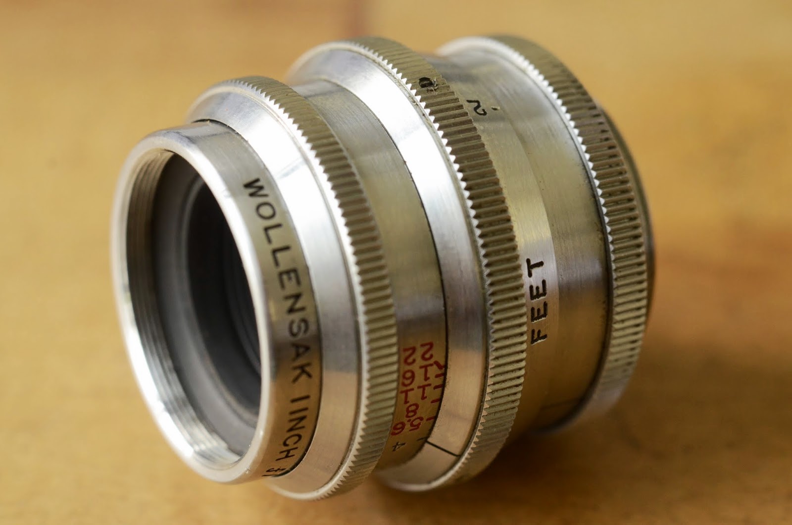 Vintage Camera House: Wollensak 1 inch 1.9 cine raptar