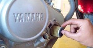 Cara Mudah Mengganti Filter atau Saringan Oli Motor Yamaha Vixion ...
