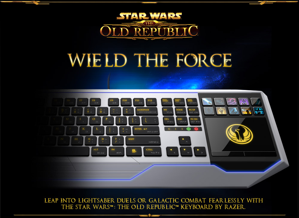 Gaming Face: The right tools for the right game! Old Republic keyboard ...