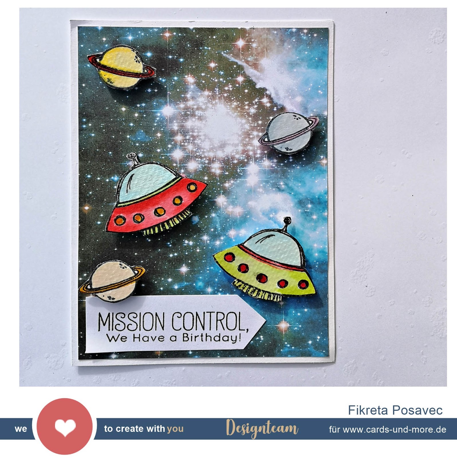 Space cards ~ Bad Kitty's Craft Room