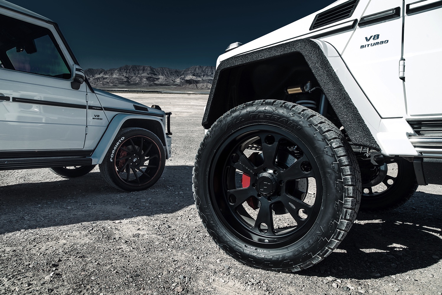 Custom Mercedes-AMG G-Wagens on Forgiato wheels | BENZTUNING