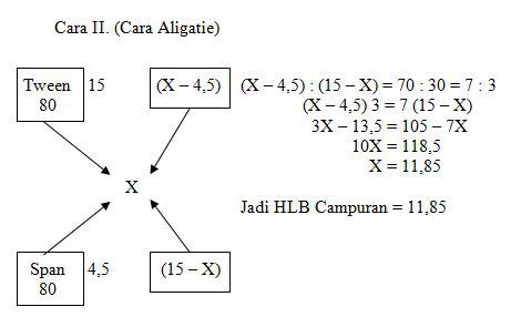 Going the extra miles: Cara menghitung HLB